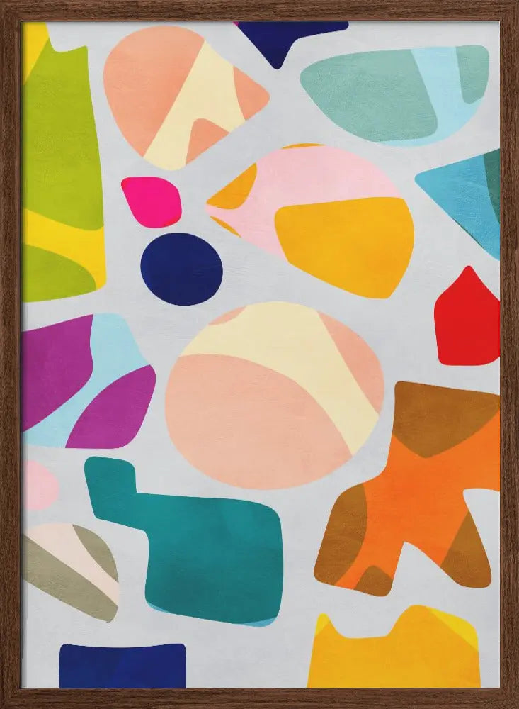 Summer cut outs by &n - Stretched Canvas or Fine Art Print – I Heart ...