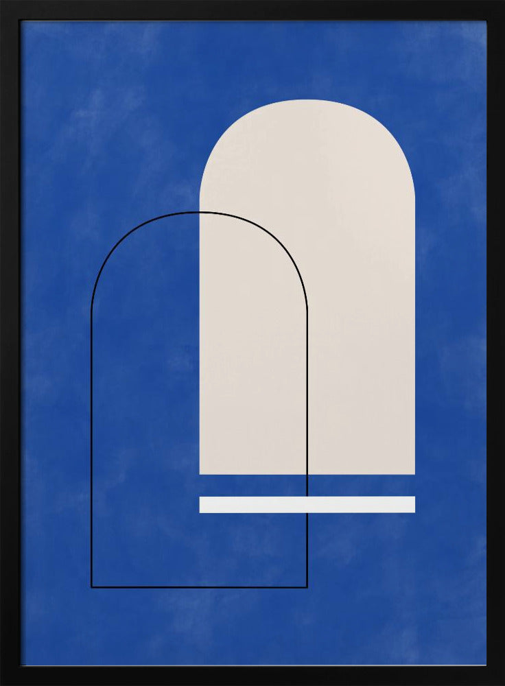 Geometric Echoes by &n - Stretched Canvas or Fine Art Print – I Heart ...