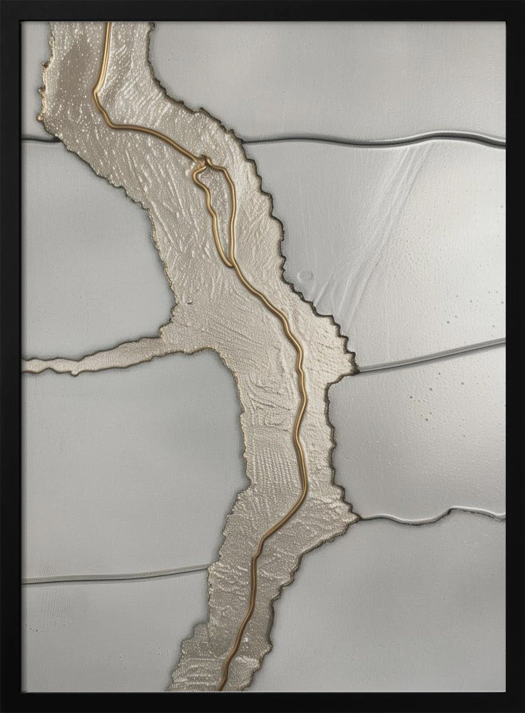 Metallic landscape nº2 by &n - Stretched Canvas or Fine Art Print – I ...