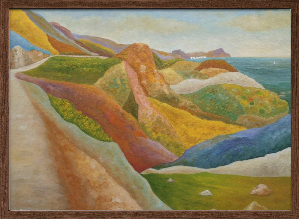 Summer Round the Corner by &n - Stretched Canvas or Fine Art Print – I ...