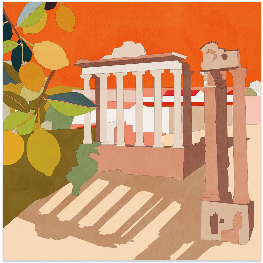 Rom 3 by &n - Stretched Canvas or Fine Art Print – I Heart Wall Art