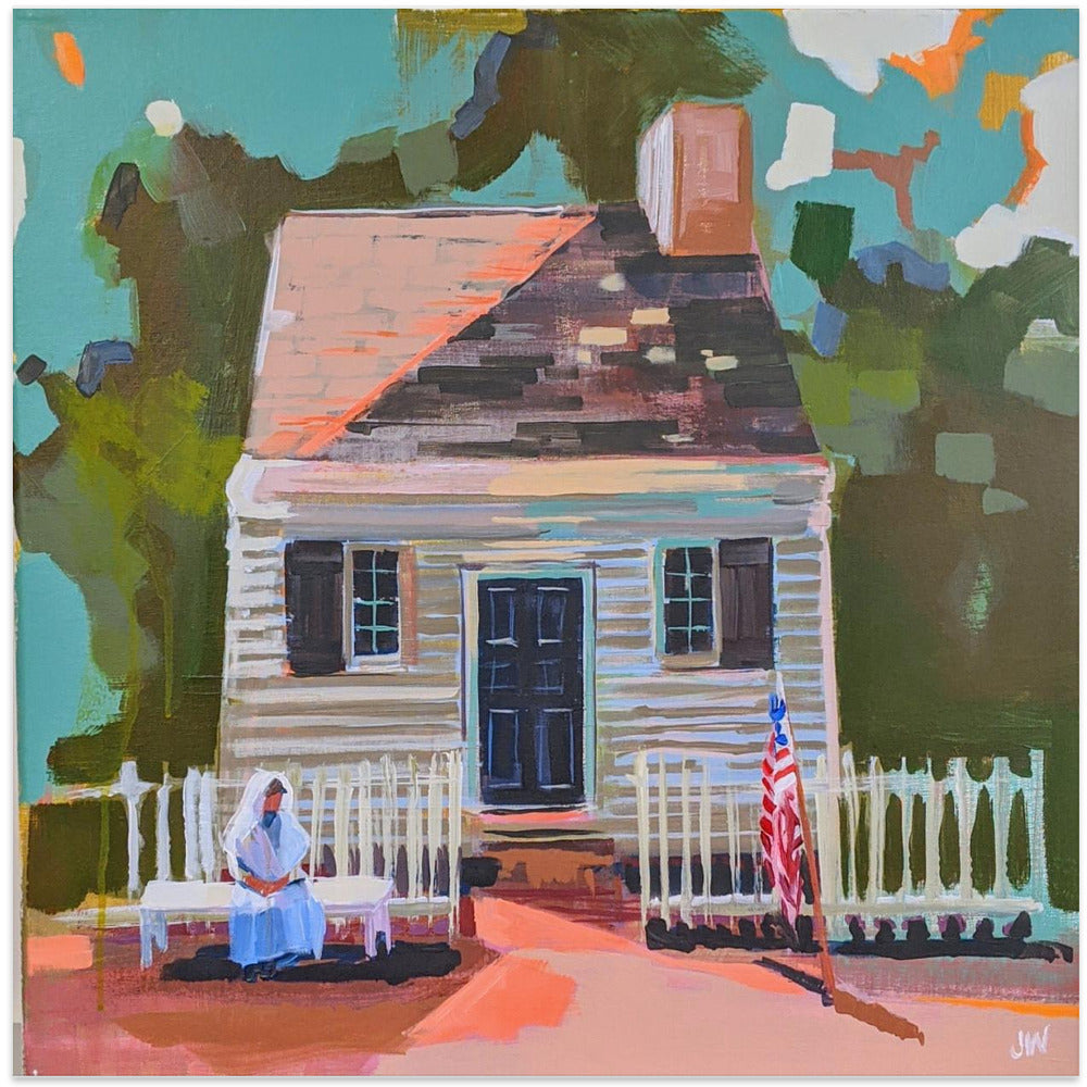 Virginia by &n - Stretched Canvas or Fine Art Print – I Heart Wall Art