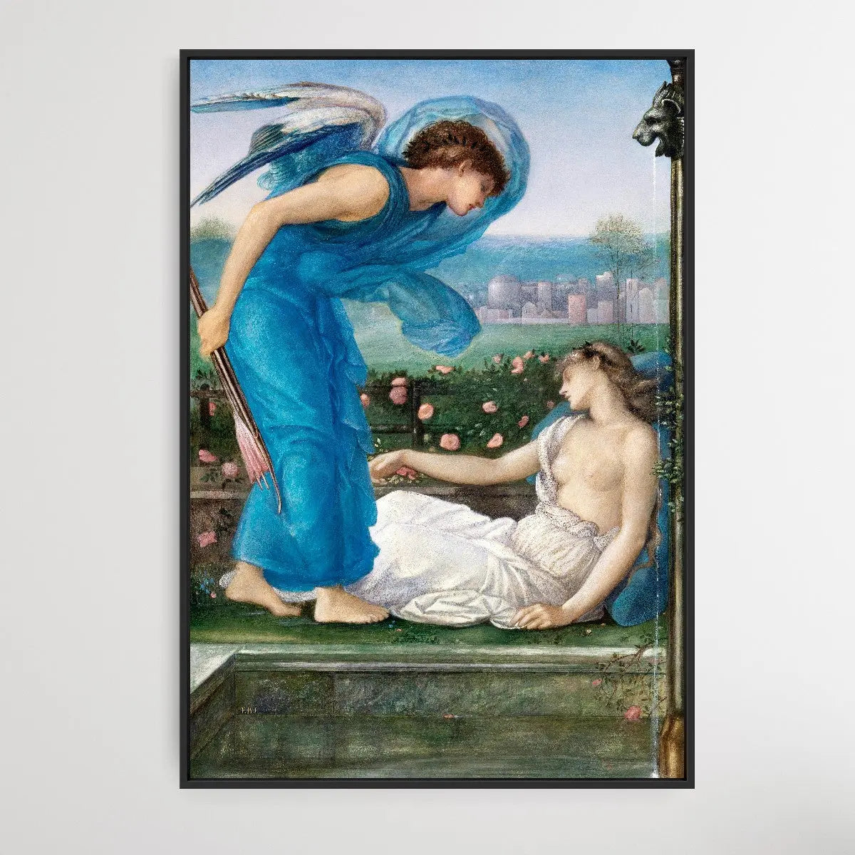 Cupid and Psyche (ca. 1870) by Sir Edward Burne–Jones - I Heart Wall ...