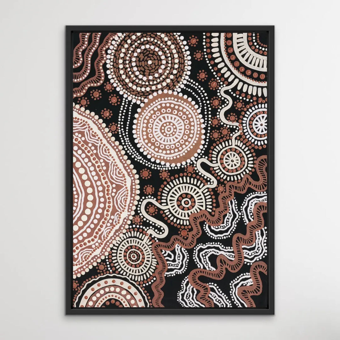 Real Aboriginal Dot Painting The History And Meaning Behind Aboriginal